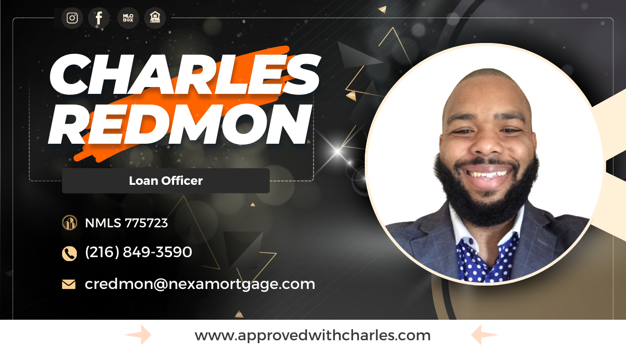 Charles Redmon - Loan Officer 775723 📞(216) 849-3590